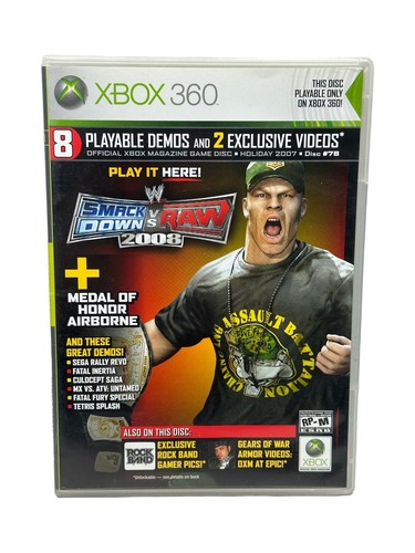 Xbox Original - Official Magazine Demo Disc #78 - Holiday 2007 | eBay