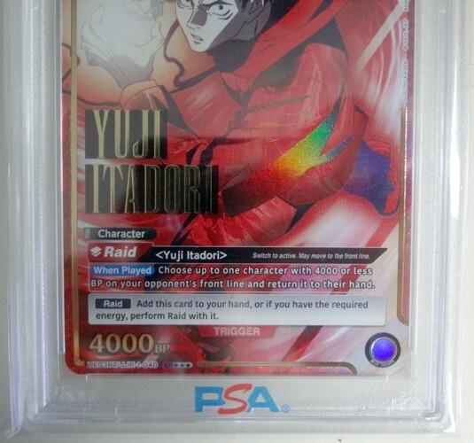 2024 Union Arena Jujutsu Kaisen Yuji Itadori Parallel-3 Star 02BT/JJK ...