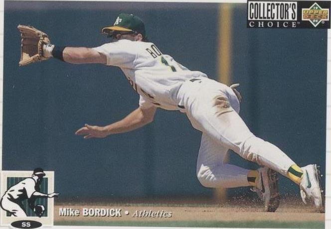 1994 Upper Deck Collector's Choice - Mike Bordick #61 for sale online ...