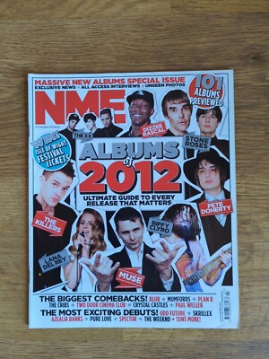 NME The Albums of 2012 Preview The Stone Roses, The Killers, Lana Del ...