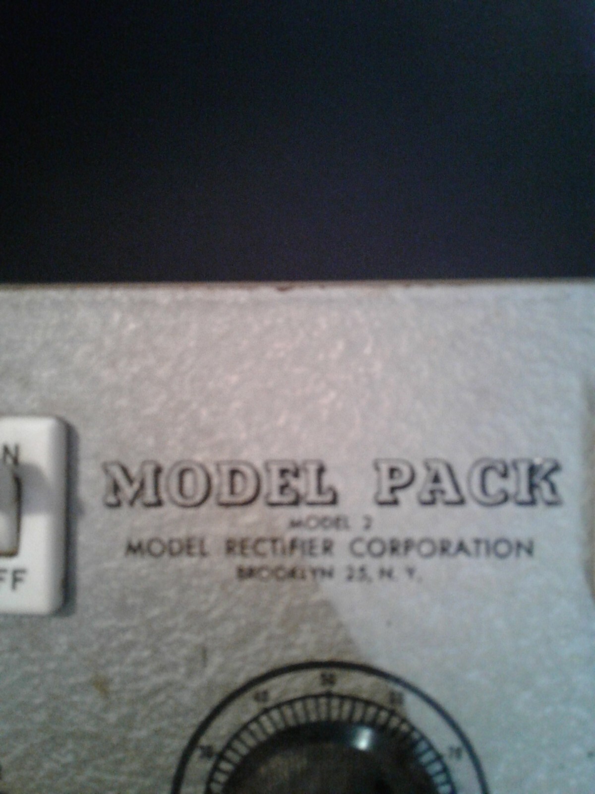Model Rectifier Corporation Train Transformer Power Pack Vintage | eBay