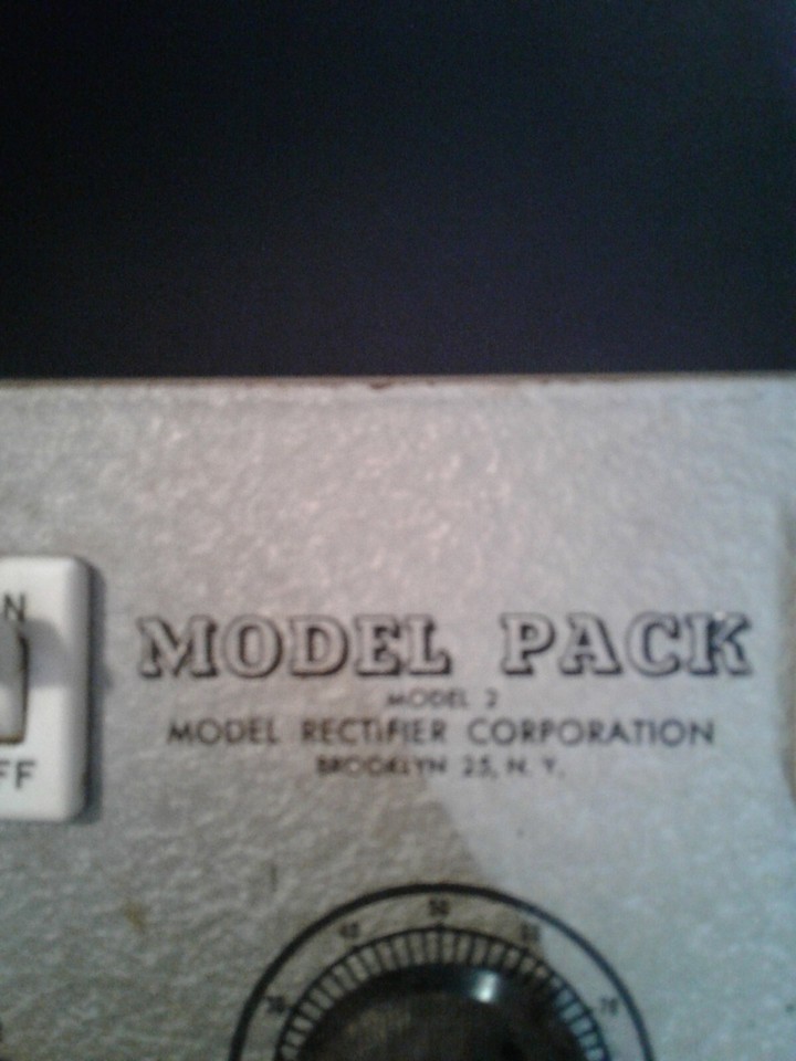 Model Rectifier Corporation Train Transformer Power Pack Vintage | eBay