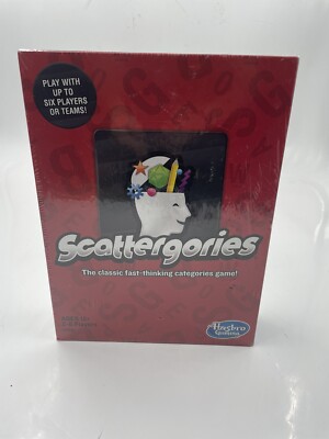 Hasbro Gaming Scattergories C1941 Table Top/Board Game 2016 New Sealed ...