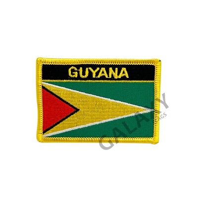 Guyana Patch / Guyana Flag / Iron On | eBay