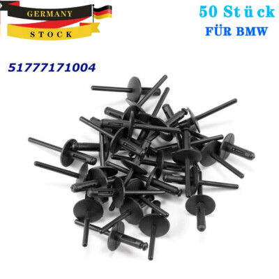 50x Kotflügel Radlauf Spreizniete Blindniete 51777171004 Passt Für BMW ...