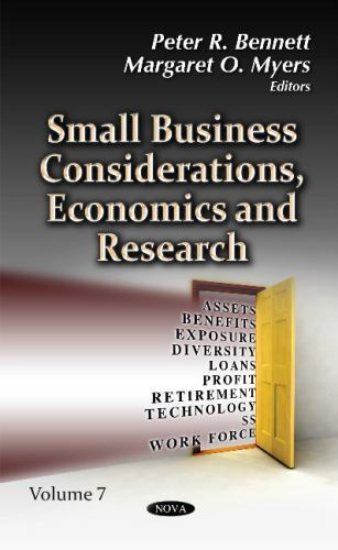 Small Business Considerations, Economics and Research by Peter R ...