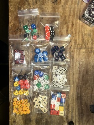 Tons of Dice! War Game RPG TTRPG Advanced Dungeons, Fantasy Role-Play ...