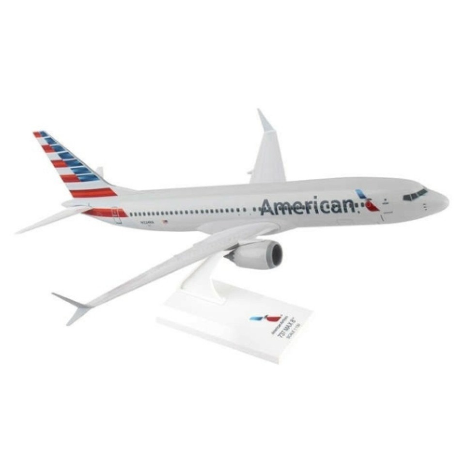 American Airlines Boeing 737 Max8 SkyMarks 1:130 Brand New | eBay