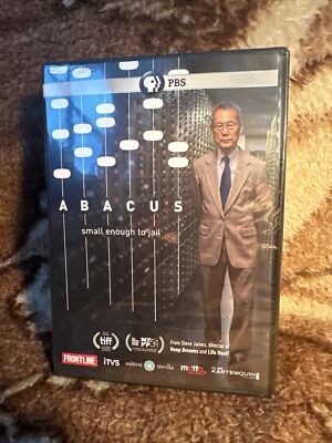 Abacus: Small Enough to Jail (DVD, 2017) PBS Frontline Documentary ...
