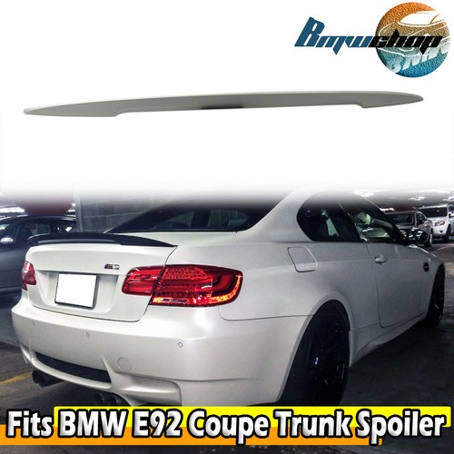Fits BMW 3-Series E92 2D Coupe P Type Trunk Boot Spoiler Wing Painted ...