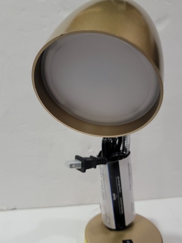 Intertek Gold LED Desk Flexible Lamp Gooseneck Longlasting Desk Light ...