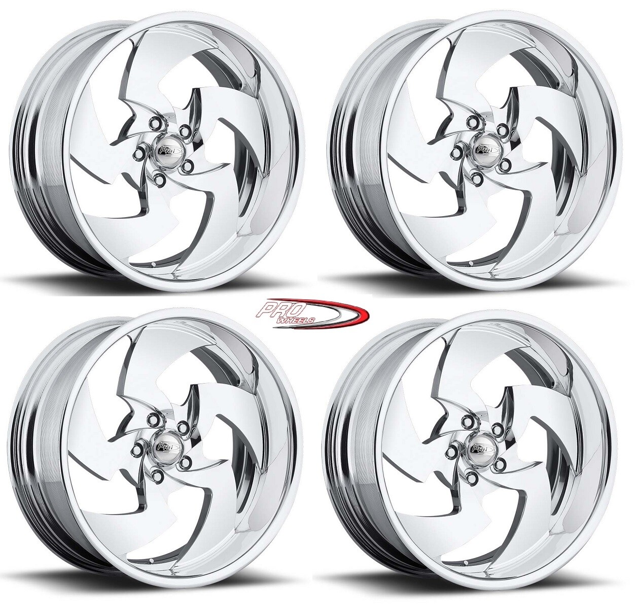 22 PRO BILLET WHEELS RIMS FORGED STINGER DIRECTIONAL MAGS BLADE TWISTED ...