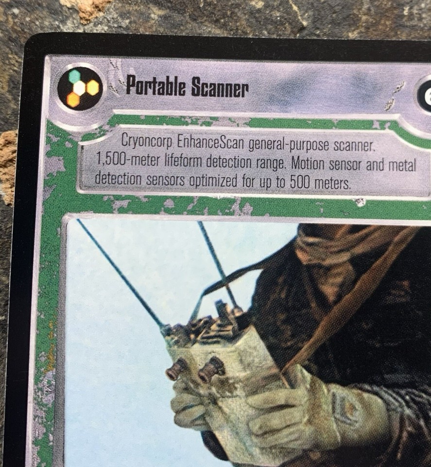 Star Wars CCG 1st Edition Portable Scanner Device Card. Rare | eBay