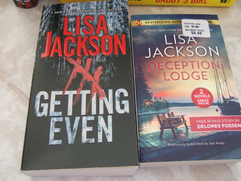 13 BESTSELLING MYSTERY NOVELS by Lisa Jackson, Janet Evanovich, Lisa ...