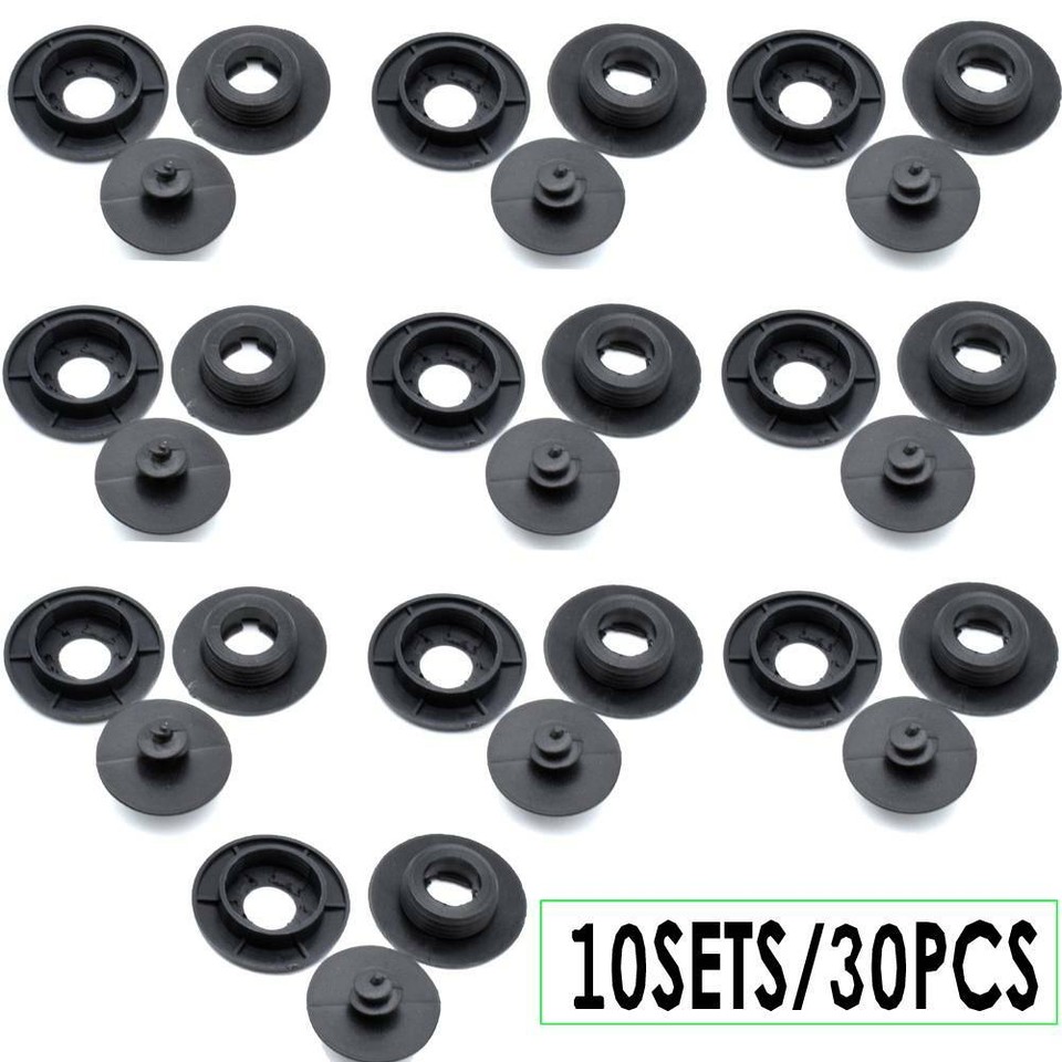 10 CAR MAT CARPET CLIPS FIXING GRIP CLAMPS FLOOR HOLDERS FOR VW AUDI ...