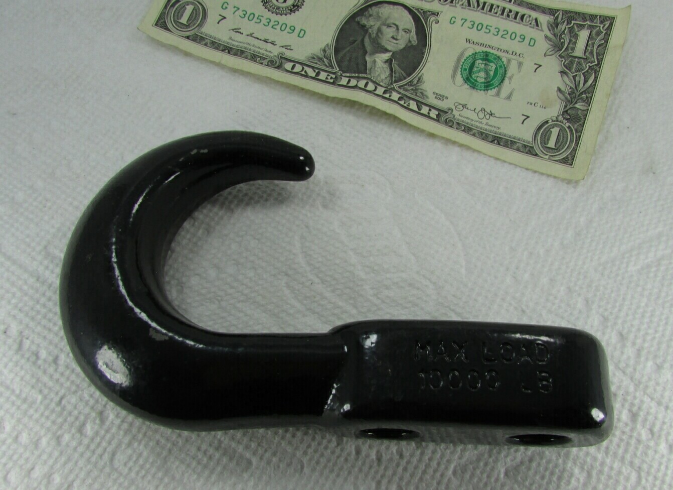 New Drop Forged Steel Tow Hooks, 10,000 LBS Load, Curved Keeper 05611 ...