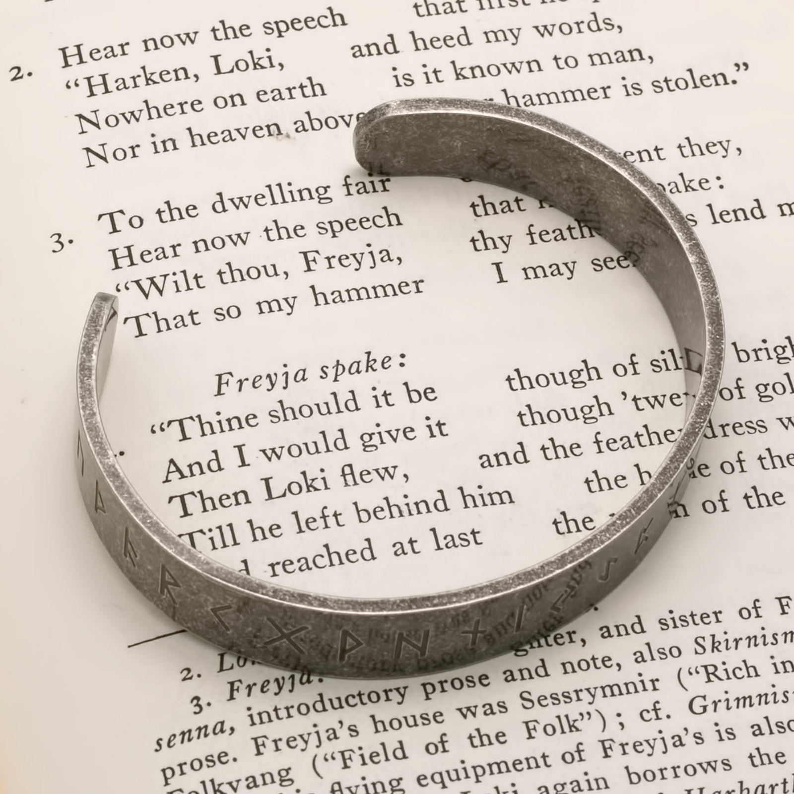 Viking Elder Futhark Rune Cuff Bracelet | eBay