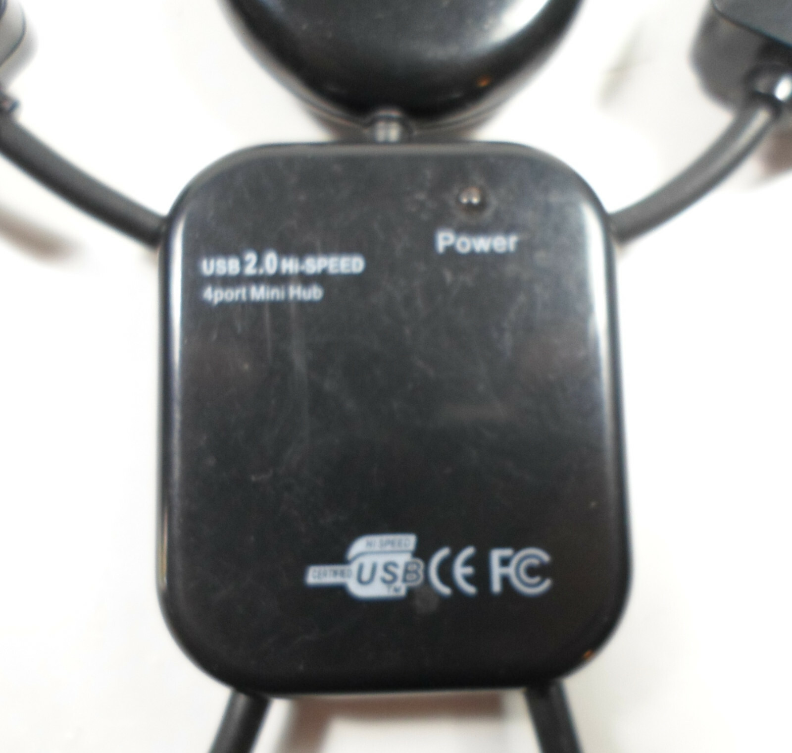 ITP PRODUCTS BLACK USB HUB - MAN FIGURE - HUBMAN EXPANDS TO 4 USB 2.0 ...