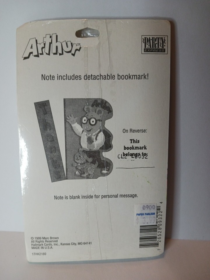 ⭐ PBS Arthur Birthday Party Thank You Cards 8ct Vintage (A6 | eBay