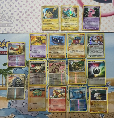 Vintage Etc Pokemon Card Lot Holo Reverse Holo Fire Mew Deoxys | eBay