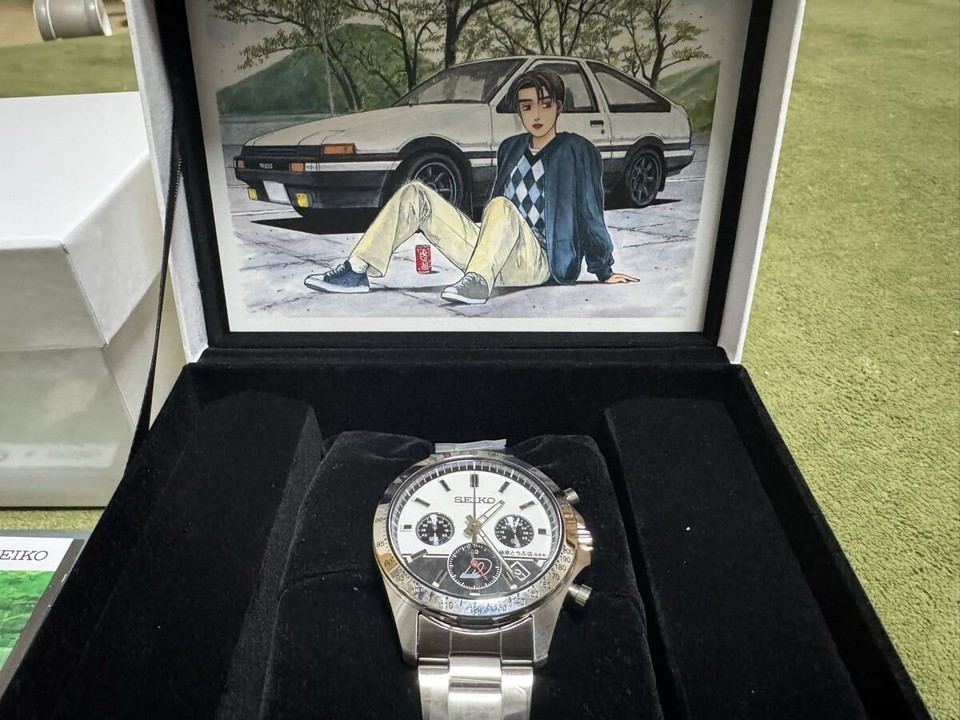 SEIKO Initial D Collaboration Watch Limited Edition 1995 AE86 Trueno ...