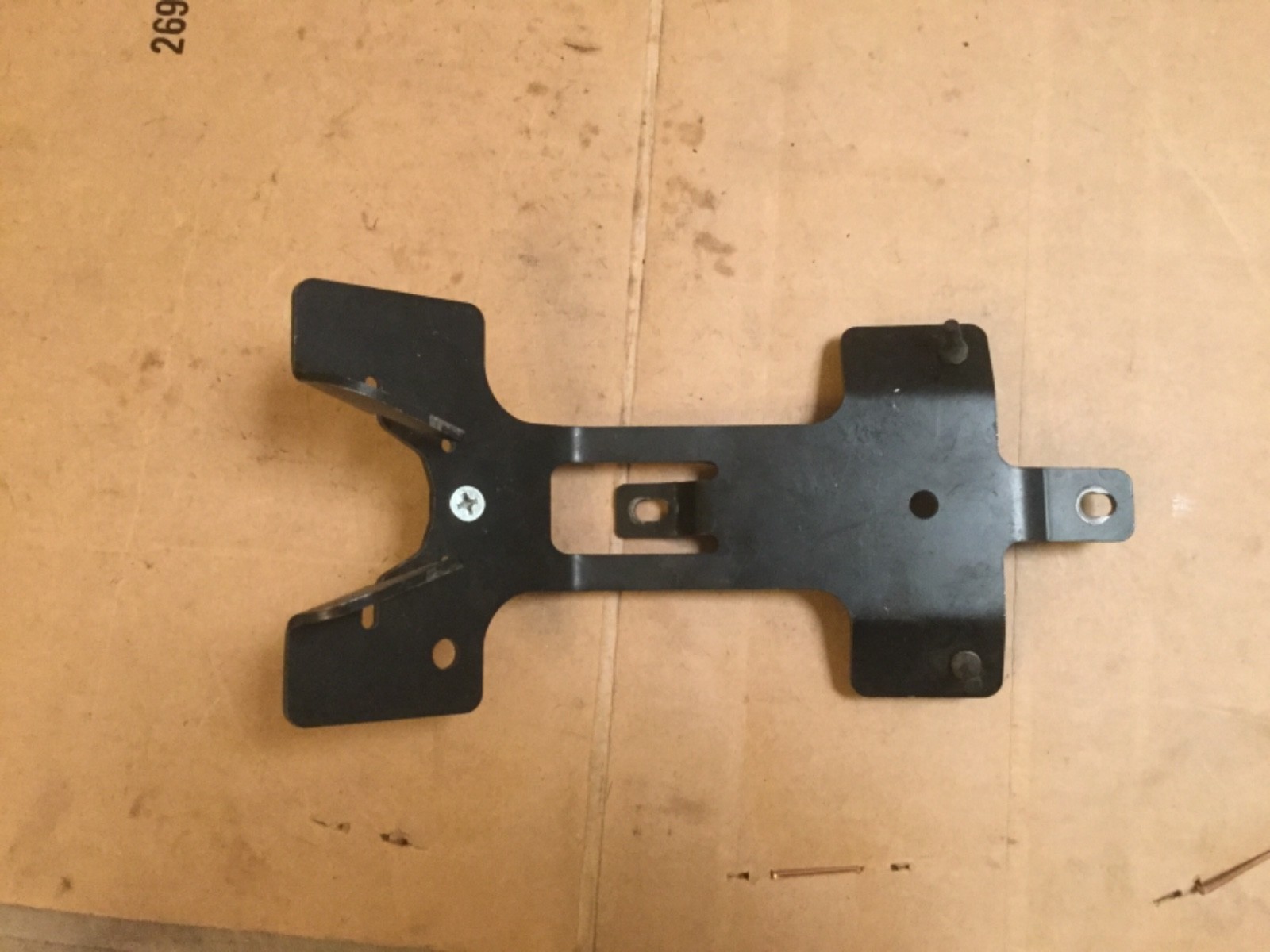 HARLEY TOURING REAR FENDER MOUNT MOUNTING BRACKET ADJUSTABLE BACKREST ...