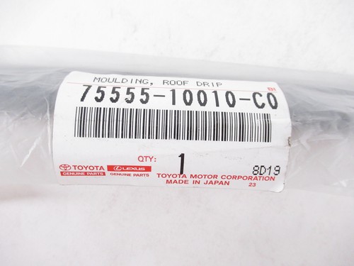 Genuine OEM Toyota 75555-10010-C0 Passenger Side Roof Drip Molding 18 ...
