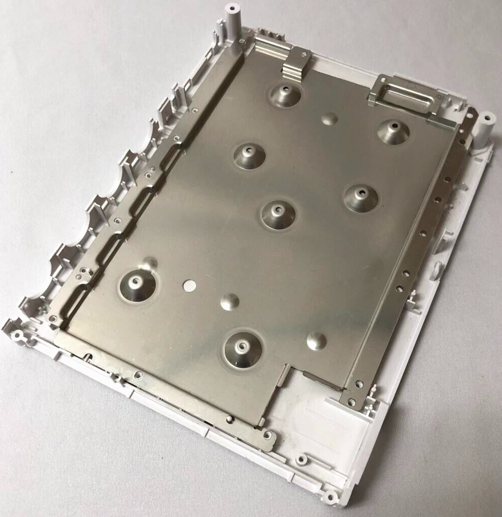 Nintendo WII OEM BOTTOM WHITE COVER Shell Case Housing Part Replacement ...