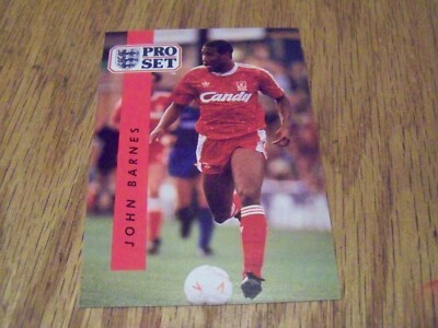 JOHN BARNES 1990 - 91 PRO SET SOCCER CARD | eBay
