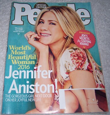 People Magazine May 2, 2016 Jennifer Aniston | eBay