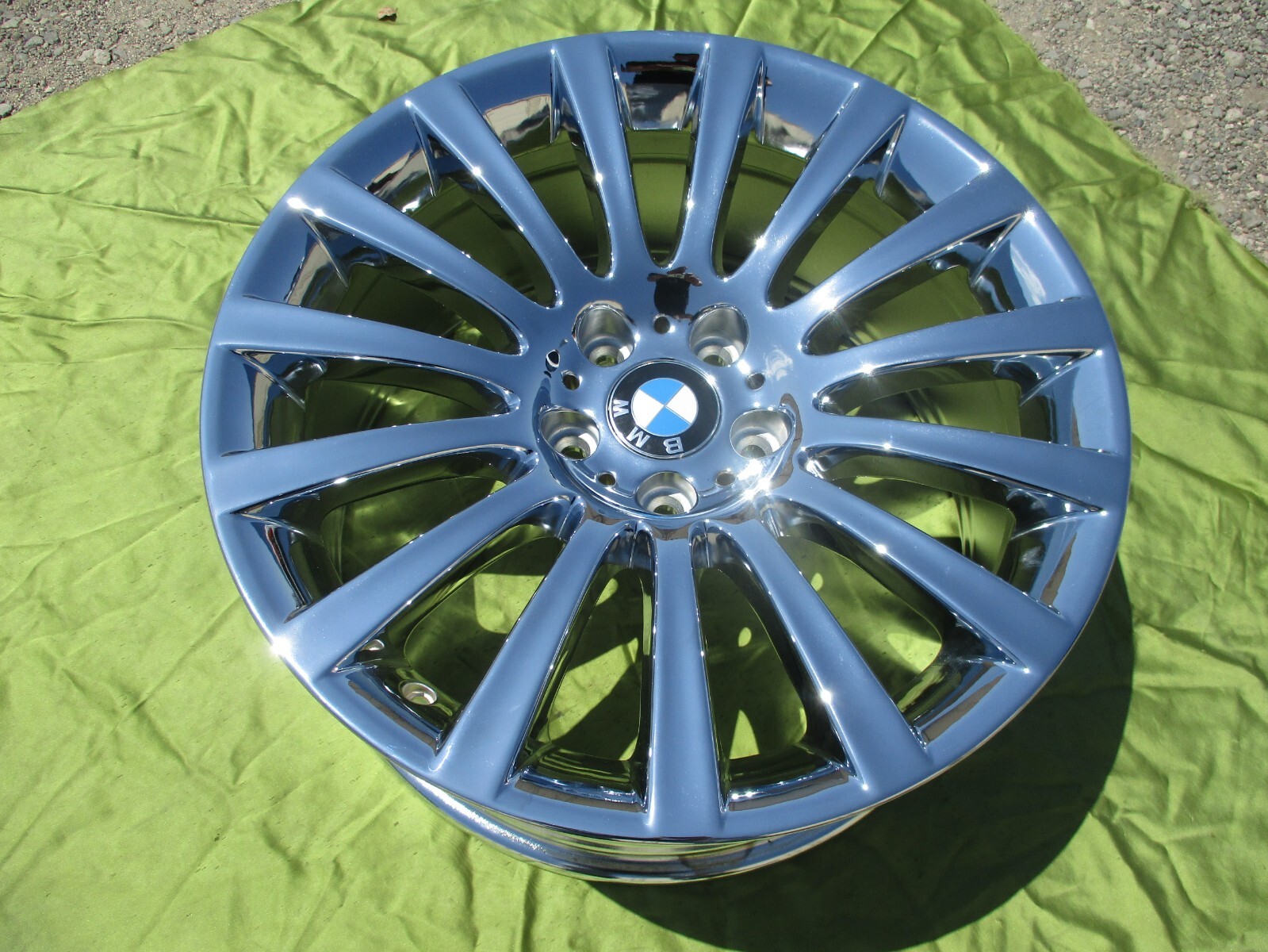 09 10 11 12 BMW 750li Alloy Wheel Rim Rear R19 19x9.5 19inch OEM for ...