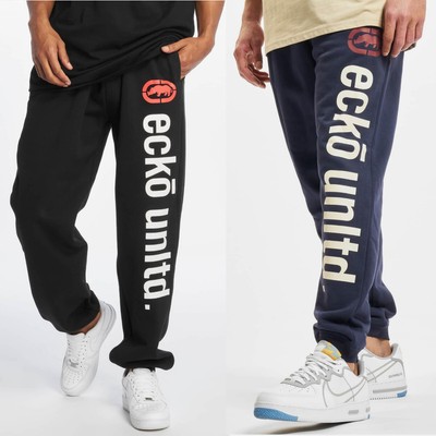Ecko Unltd. 2Face Sweatpants Men Jogging Pants Leisure Logo Print | eBay
