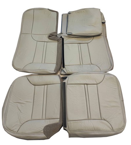 2001 Ford Excursion Limited 4X4 Full Second Row Leather Seat Cover Tan ...