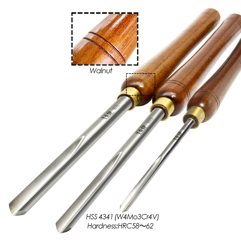 Wood Turning Chisel Spindle Bowl Gouge Woodturning Tools Lathe ...