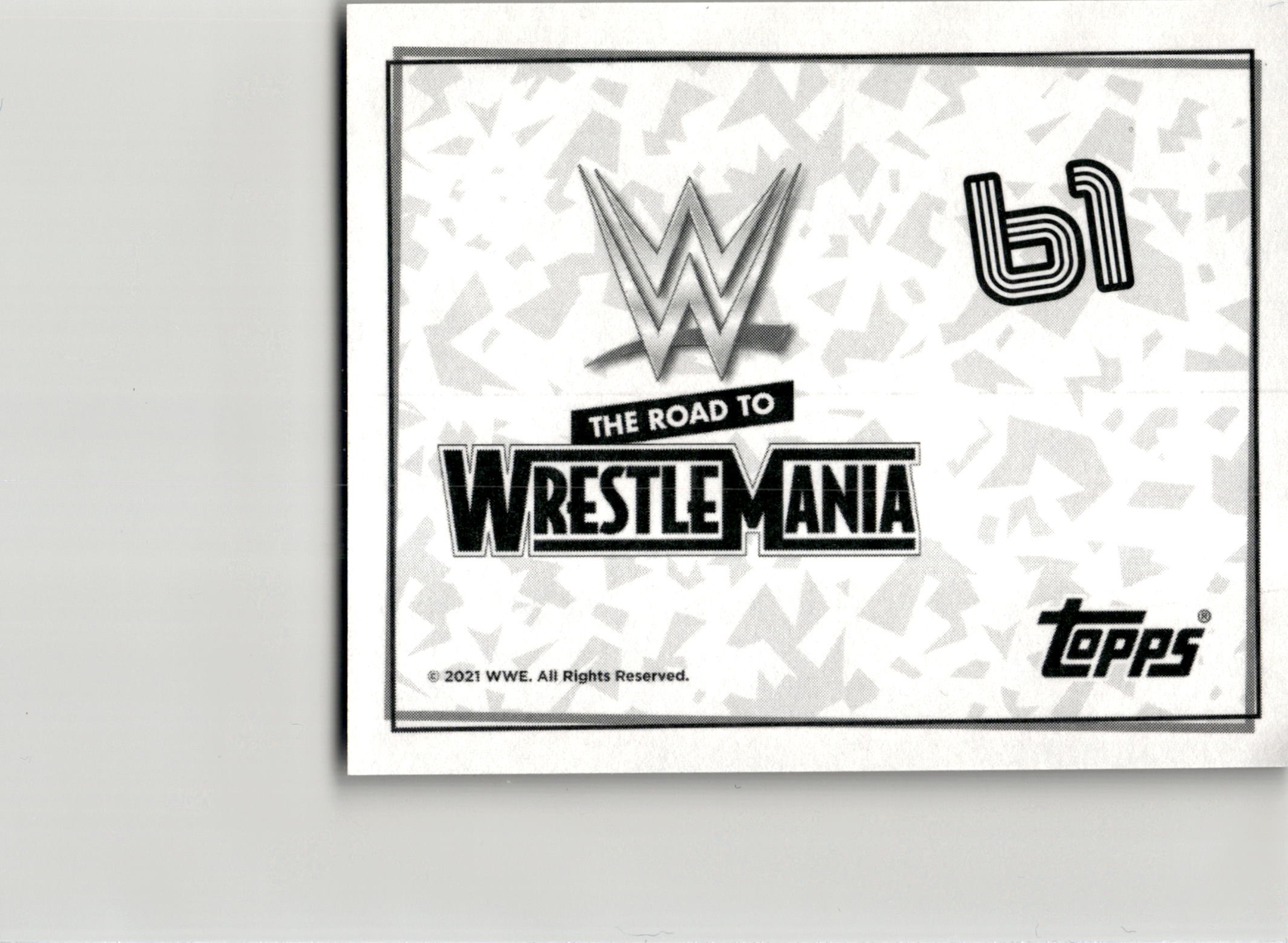 2021 Topps WWE Road to WrestleMania Stickers #61 Viking Raiders | eBay