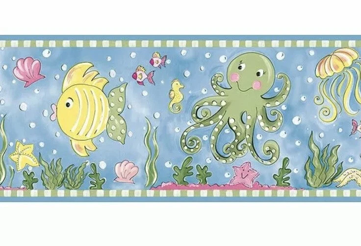 Ocean Animals Border