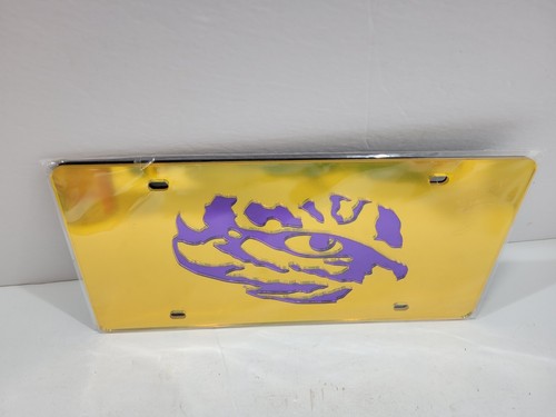 Official NCAA LSU Tigers Plastic License Plate All Players by Wincraft ...