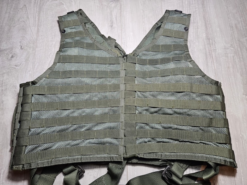 💥US Military CMU-33A/P22P-18V SURVIVAL VEST MOLLE Olive | eBay