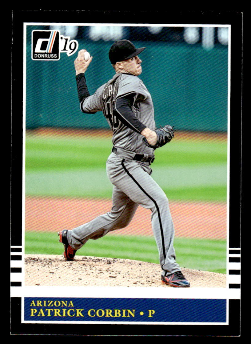 Patrick Corbin 2019 Donruss #214 Arizona Diamondbacks | eBay
