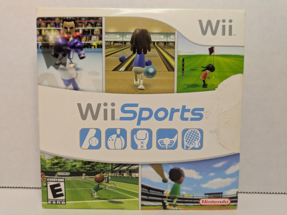 Wii Sports (Nintendo Wii, 2006) Sleeved CIB Complete W/ Manual Tested ...