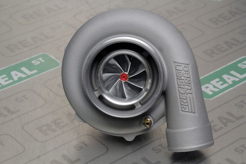 Precision Turbo Next Gen SCP 6062 Billet 60mm Ball Bearing T4 .68 A/R V ...