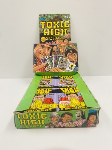48 Packs Toxic High School Trading Cards Sealed Topps 1991 | eBay