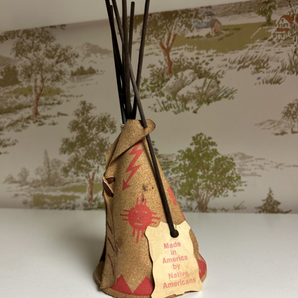 Vintage native American collectible mini Teepee Travel Souvenir mid ...