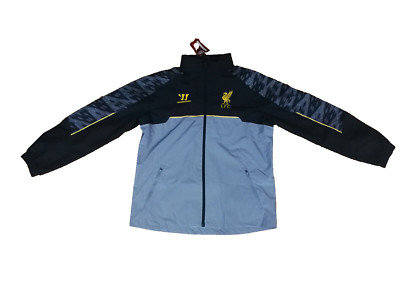 Liverpool Soccer Rain Jacket Warrior LFC Zip Top Lightweight Football ...