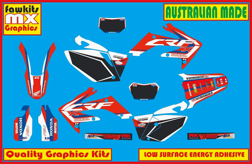 HONDA CRF250X 2004-2017 FULL MX GRAPHICS KIT DECALS KIT STICKER KIT ...