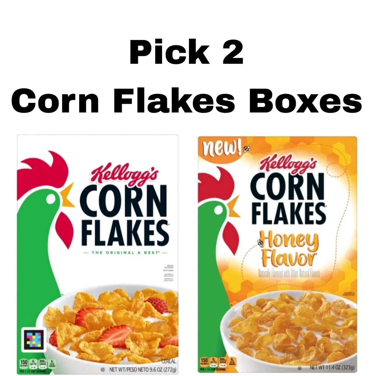 Corn Flakes Cereal Box