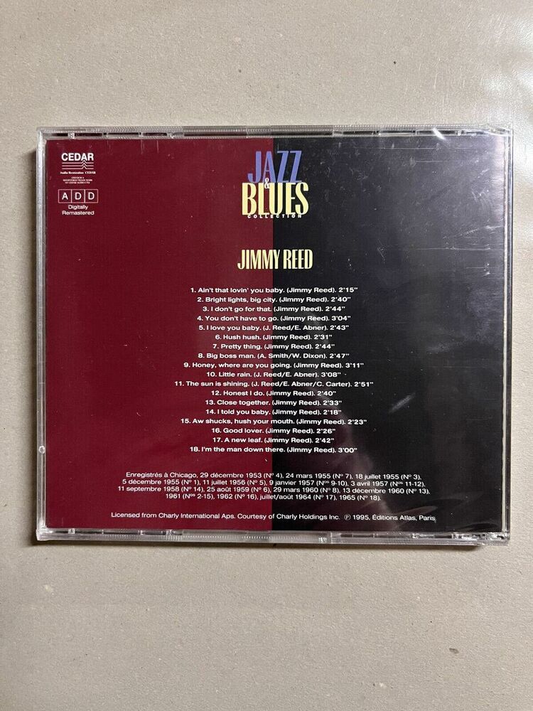Jimmy Reed - Jazz & Blues Collection/ CD NEUF SOUS BLISTER | eBay
