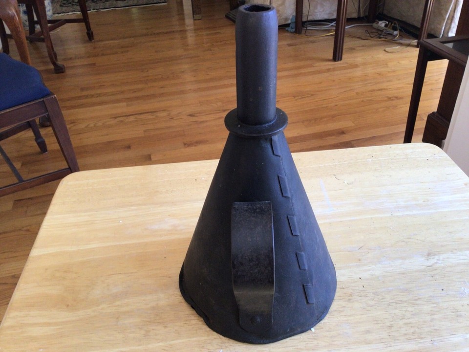 Vintage Railroad Flare Torch heavy metal Cast iron? | eBay