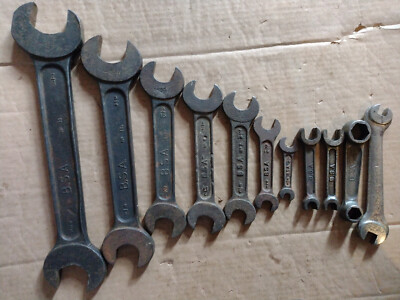 BSA Tools Spanners Wrenches "SUITS" BENTLEY ToolKit - Vintage & rare ...