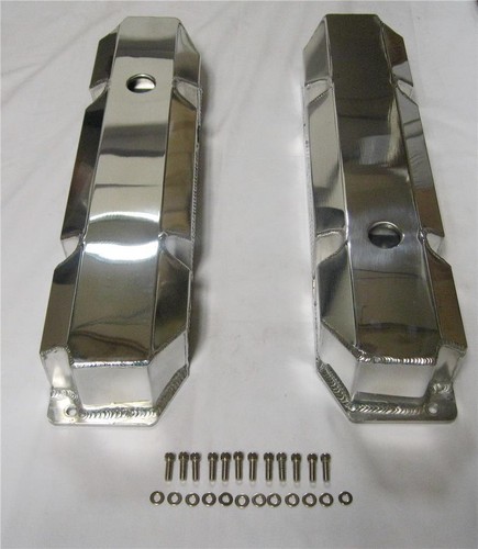 Fits Mopar Chrysler Dodge FABRICATED Aluminum Valve Covers 383 440 ...